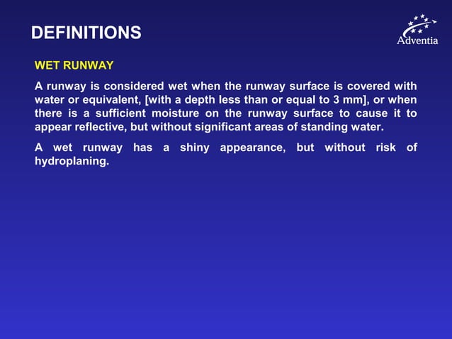 10. contaminated runways | PPT | Weather | Science