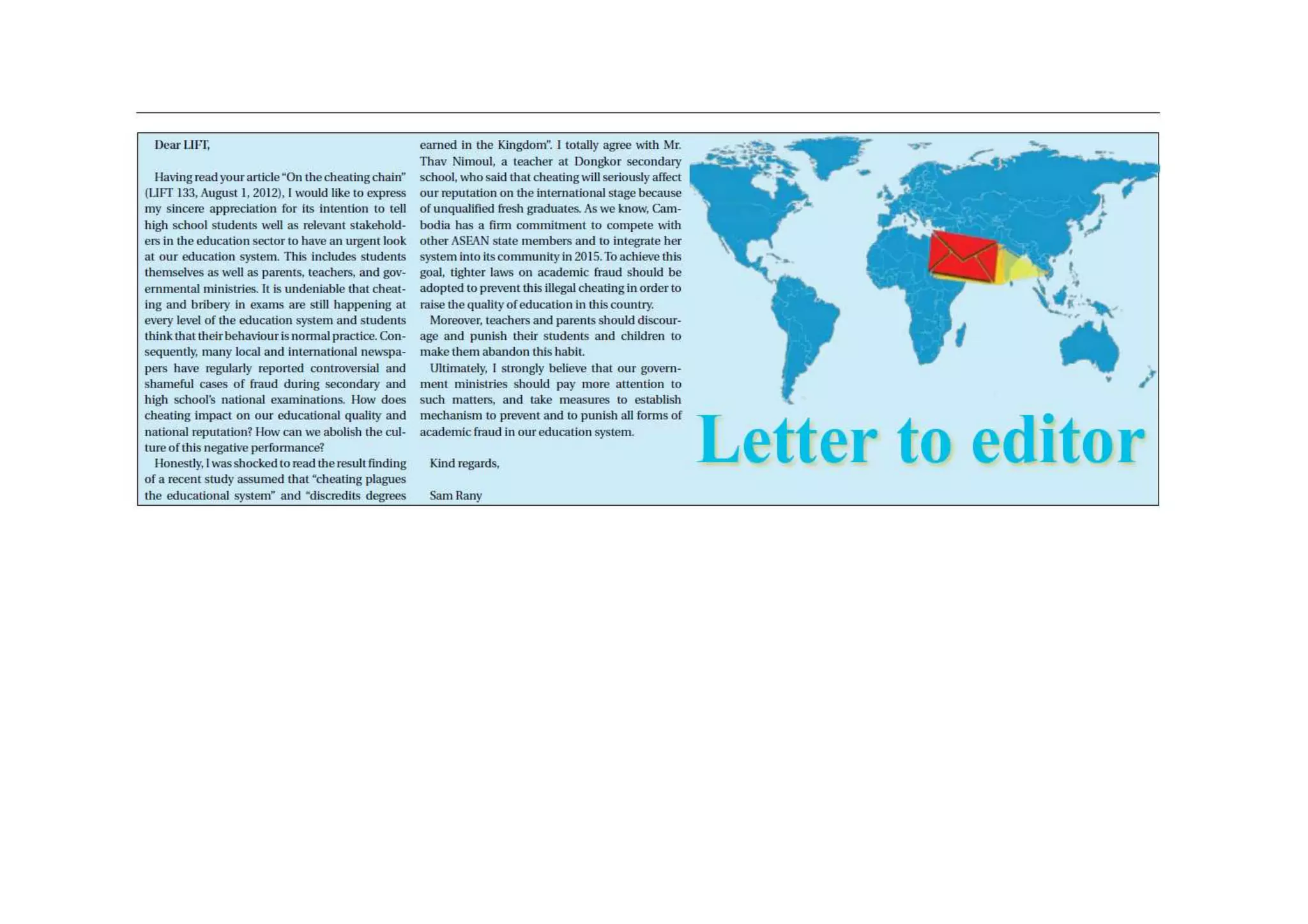 10. letter to the phnom penh post in english | PDF