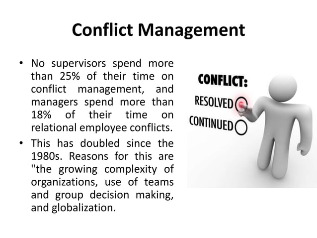 Conflict management OD interventions - Organizational Change and ...