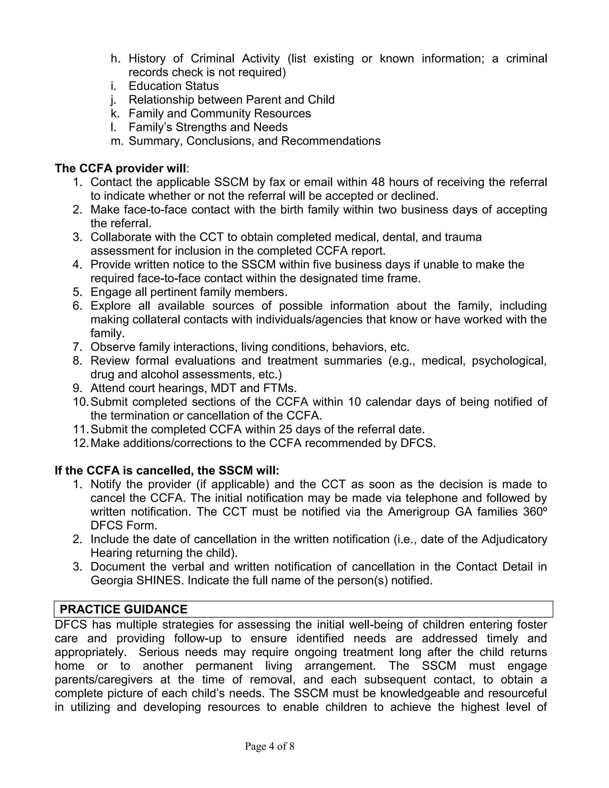 10.10 comprehensive child and family assessment (ccfa) | PDF