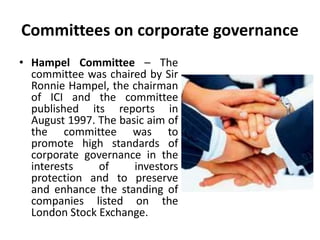 Committees on corporate governance - corporate management - Strategic ...