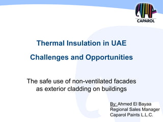 Thermal Insulation in UAE | PDF