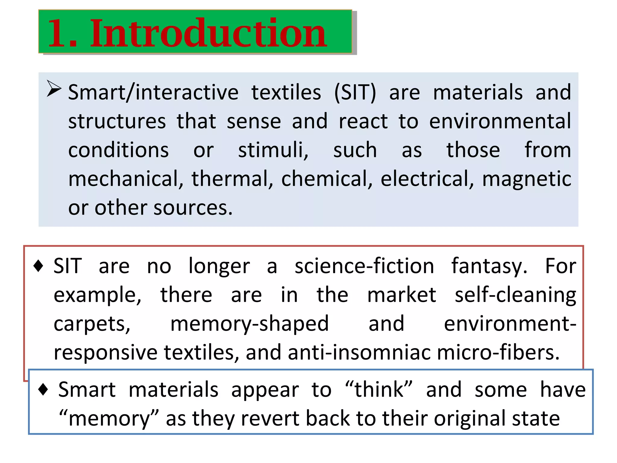 10. smart textiles | PPT