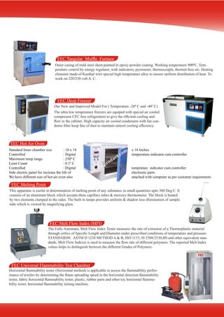 Testing/Manufacture/Rubber & plastic testing equipments | PDF | Physics ...