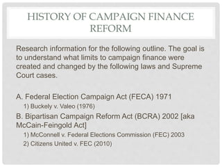 Financing Campaigns | PPT