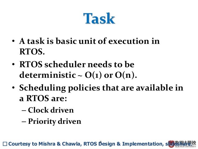 Introduction to RTOS