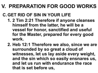 the importance of good works | PPT