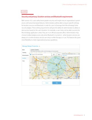 MicroStrategy 10.2 New Features | PDF