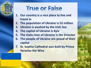 Welcome to Ukraine! | PPTX