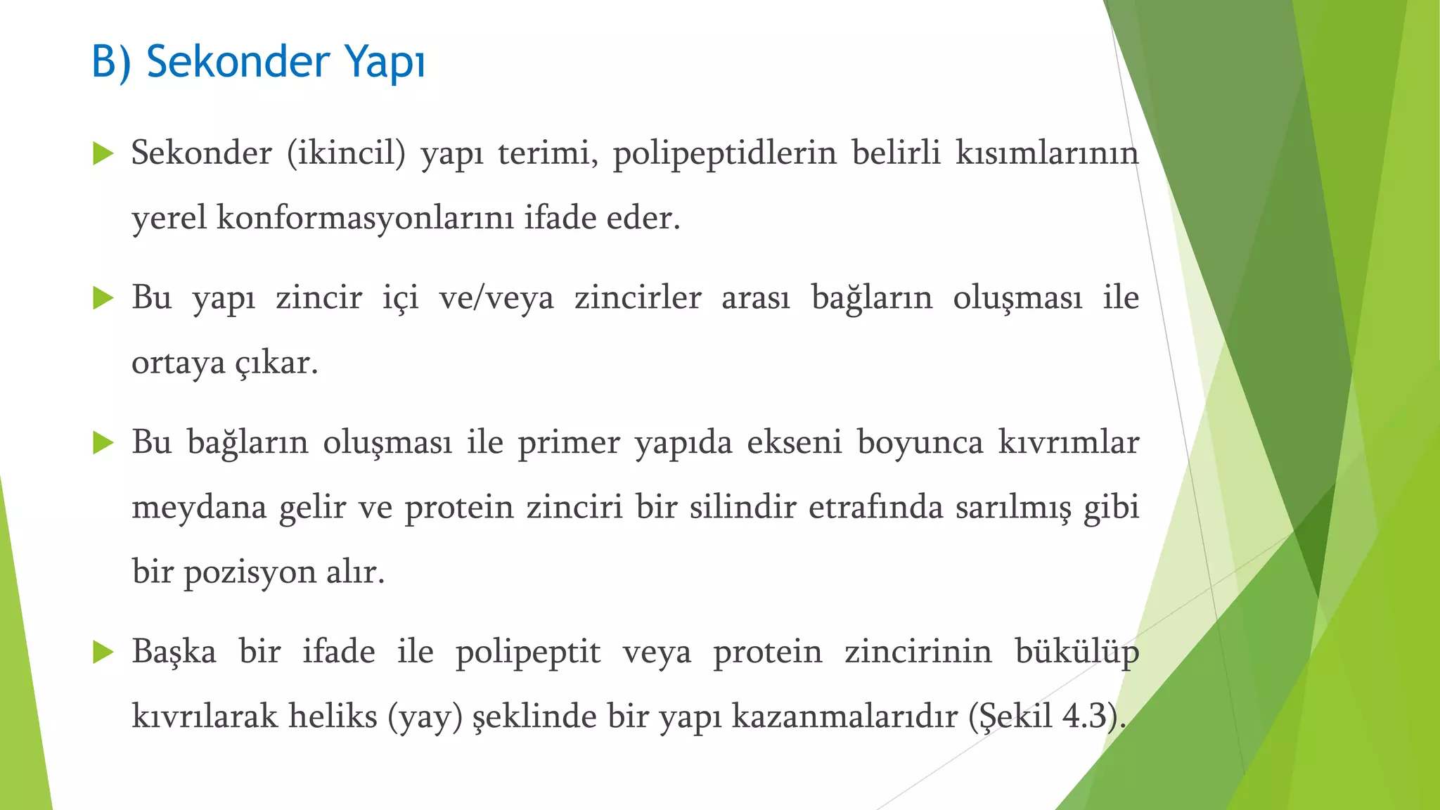 10. proteinler 3 | PPTX