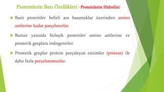 10. proteinler 3 | PPTX