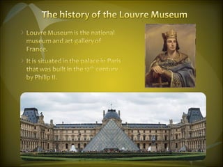 10кл.тhe louvre museum | PPT | Museums & Galleries | Attractions