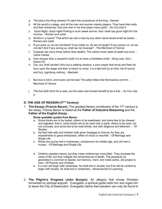 English and American Literature (10 of 16) | DOC