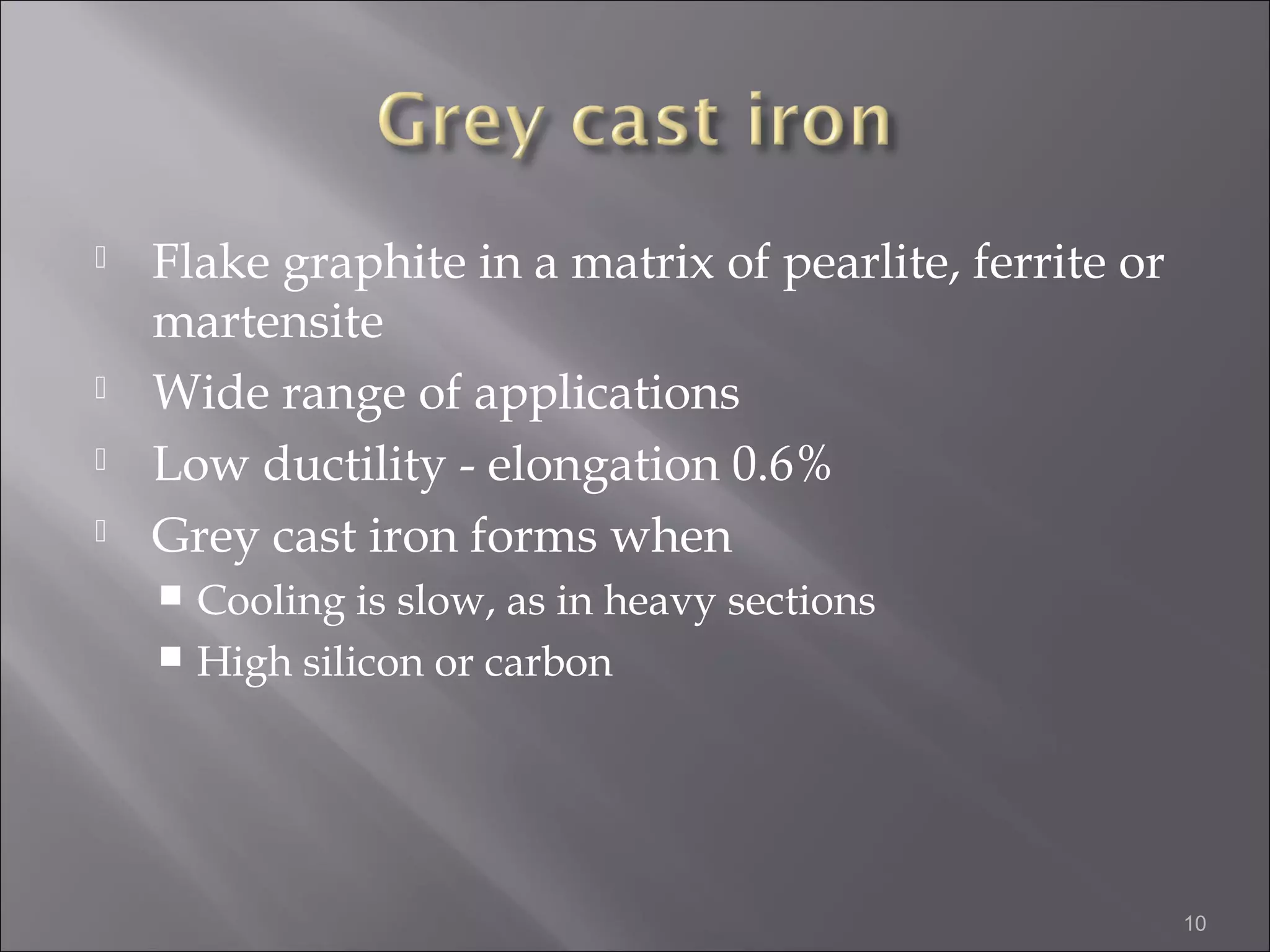 Cast Iron | PPT