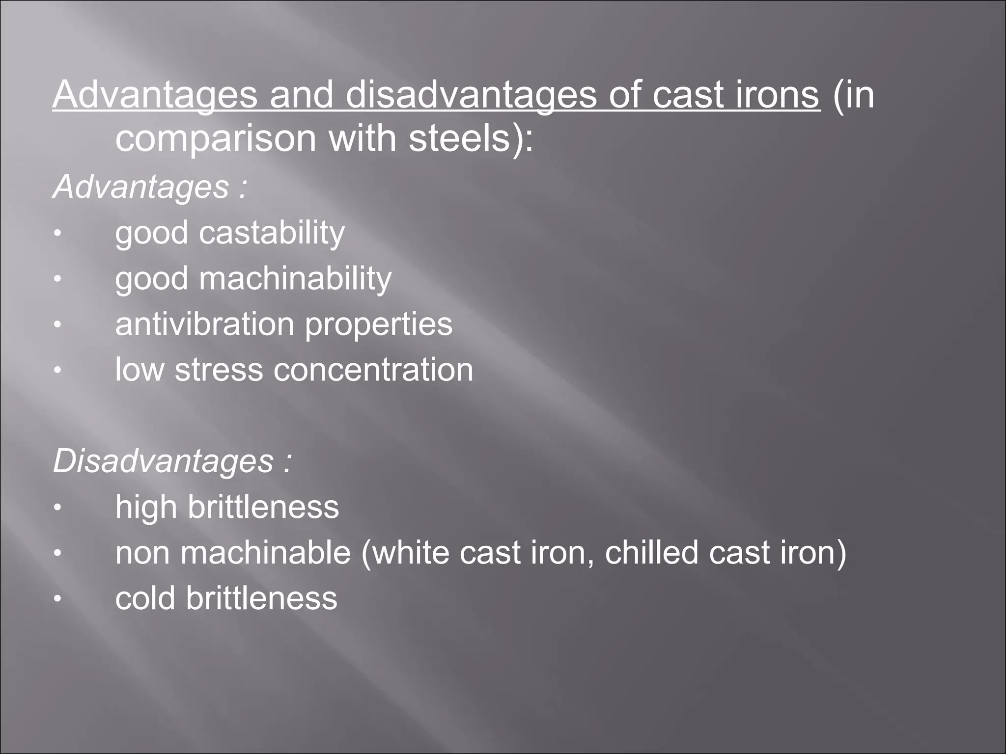 Cast Iron | PPT