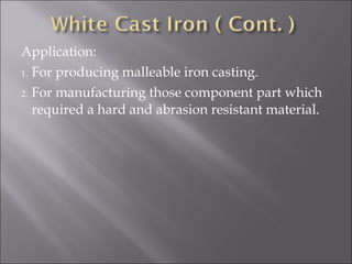 Uses Of Iron