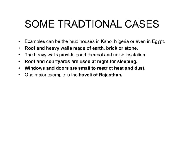 10. Traditional cases of housing | PDF