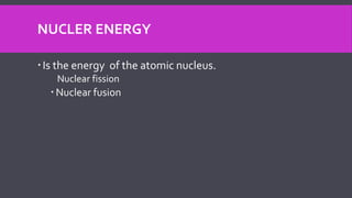 NUCLEAR ENERGY AND THE ENVIRONMENT | PPTX