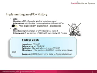 Integrated ePR in Sweden - A case study on how Uppsala County in Sweden ...