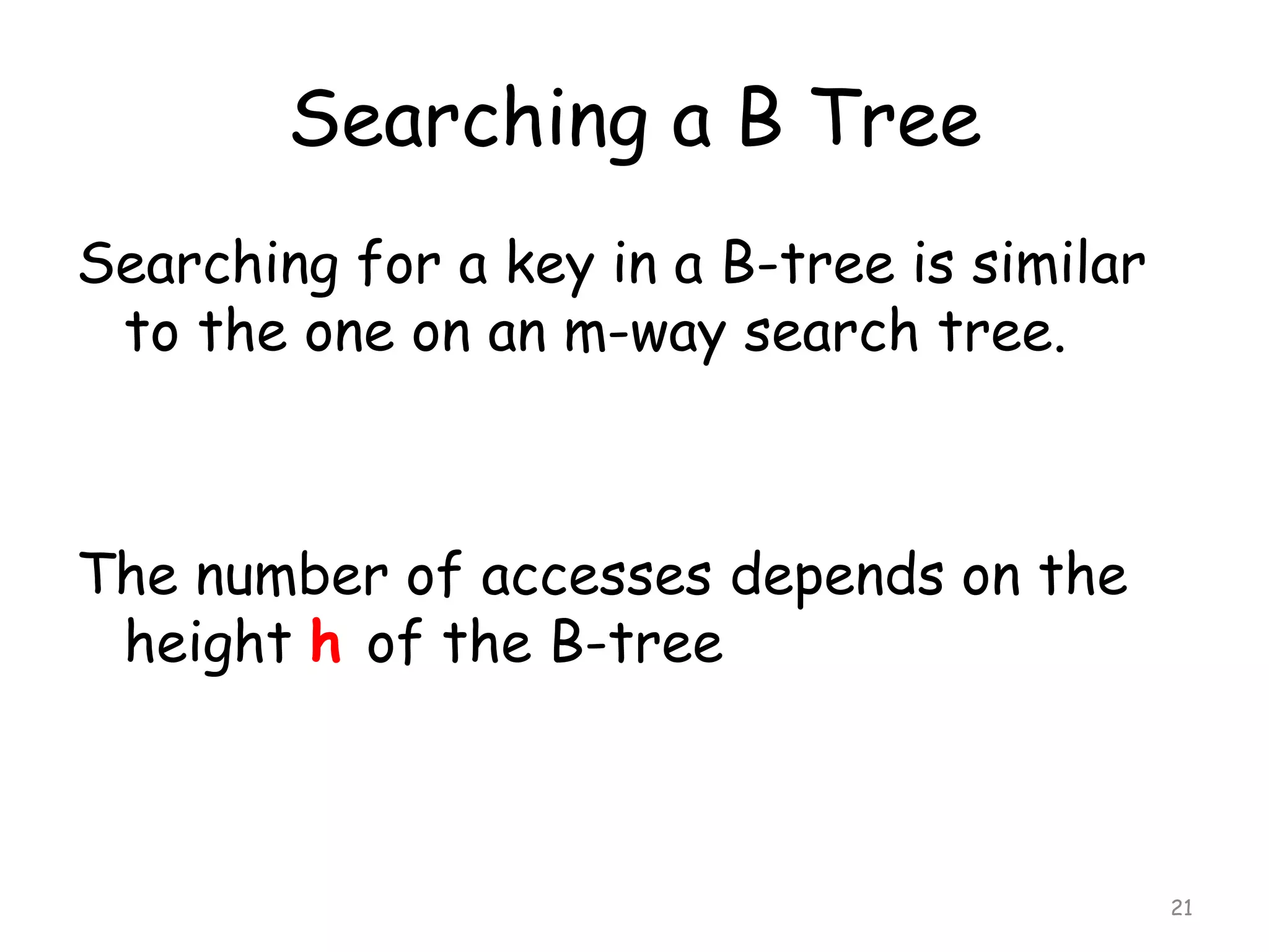 10.m way search tree | PPTX