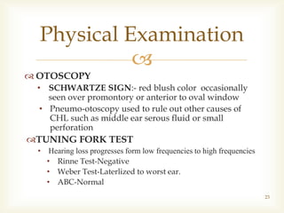 Otosclerosis | PPTX