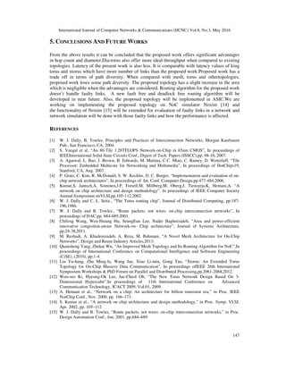 DIA-TORUS:A NOVEL TOPOLOGY FOR NETWORK ON CHIP DESIGN | PDF | Computer Networking | Computing