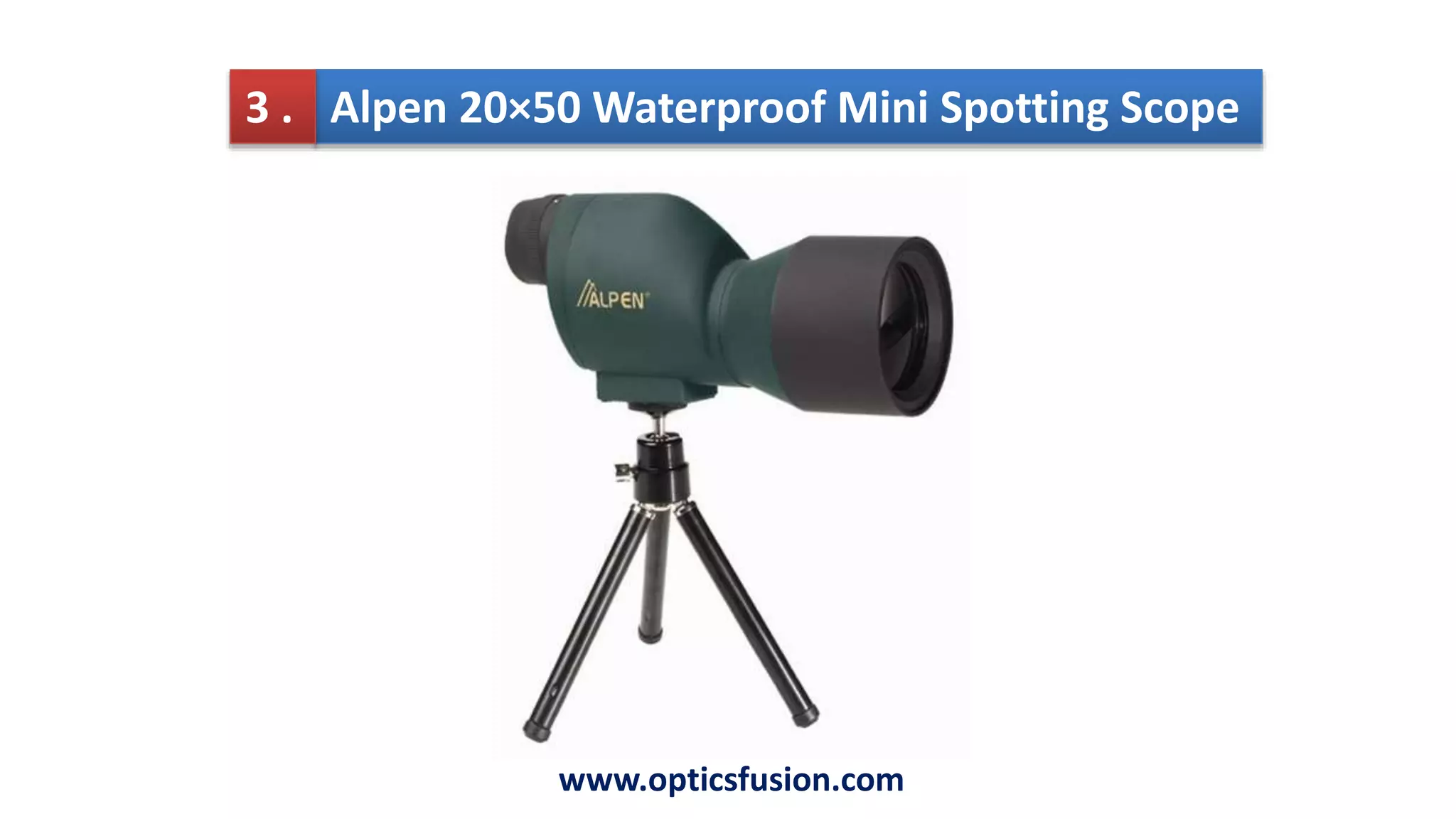 Top 5 Best Compact Spotting Scopes Review. | PPTX
