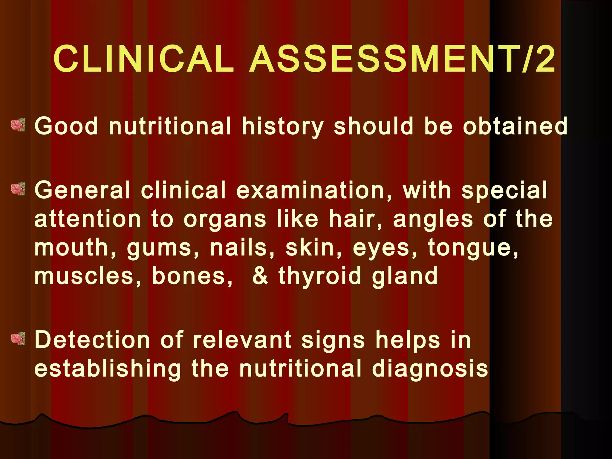 10. assessment of nutritional status | PPT