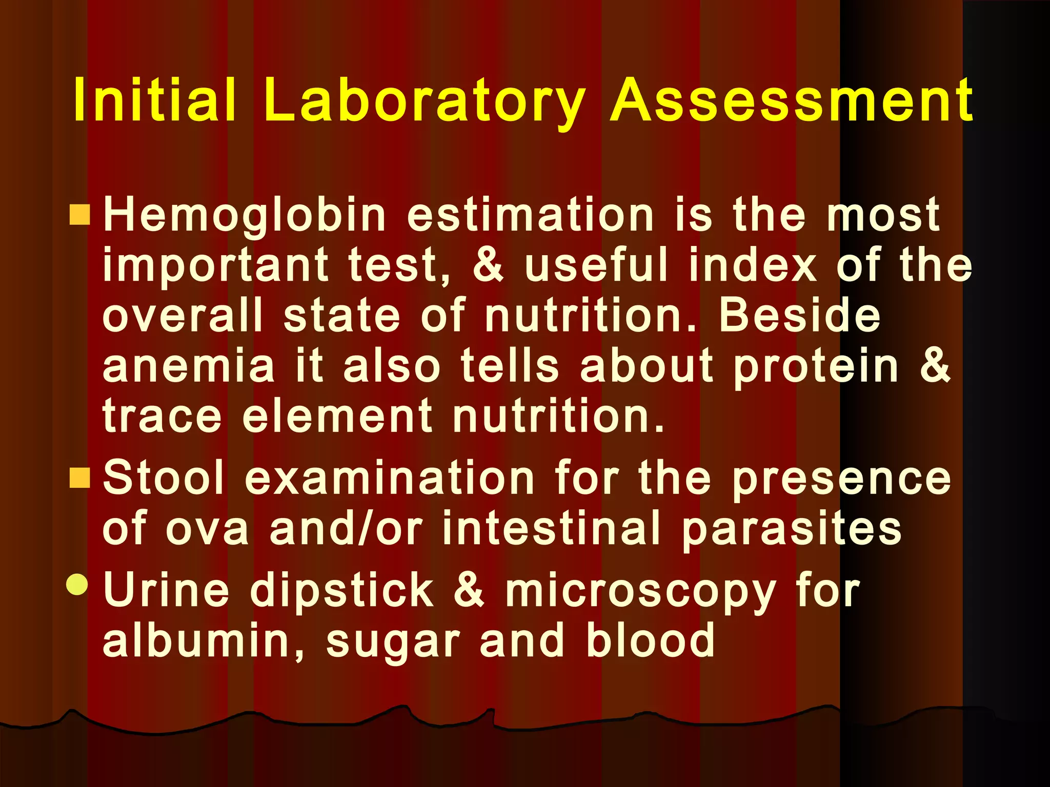 10. assessment of nutritional status | PPT