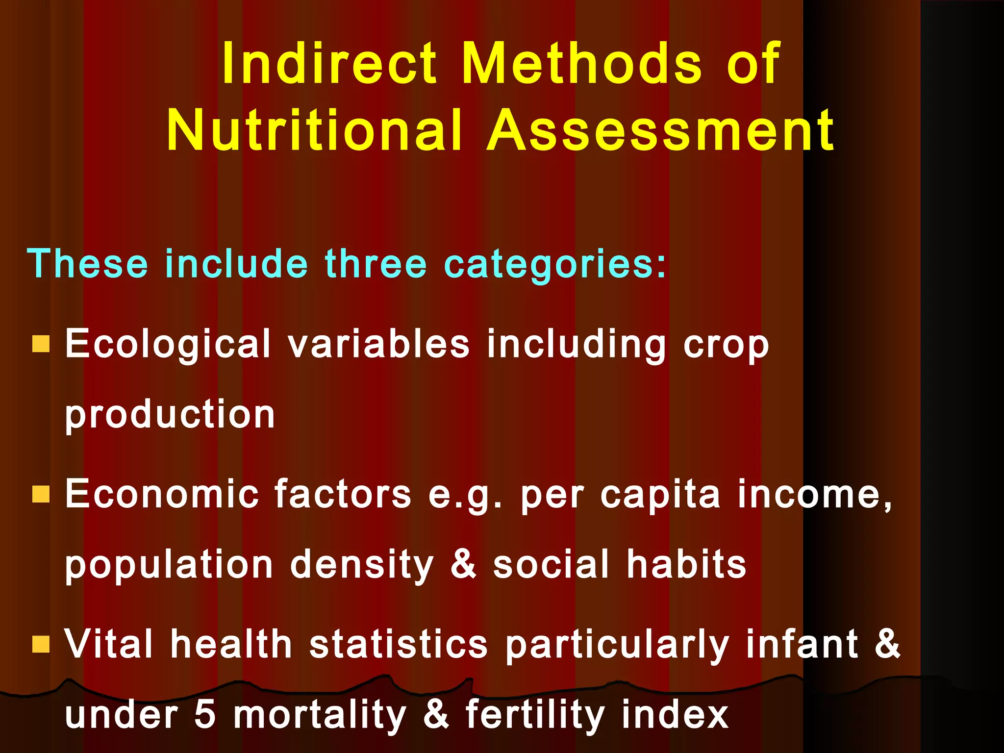 10. assessment of nutritional status | PPT