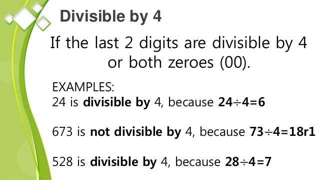 10. divisibility rules