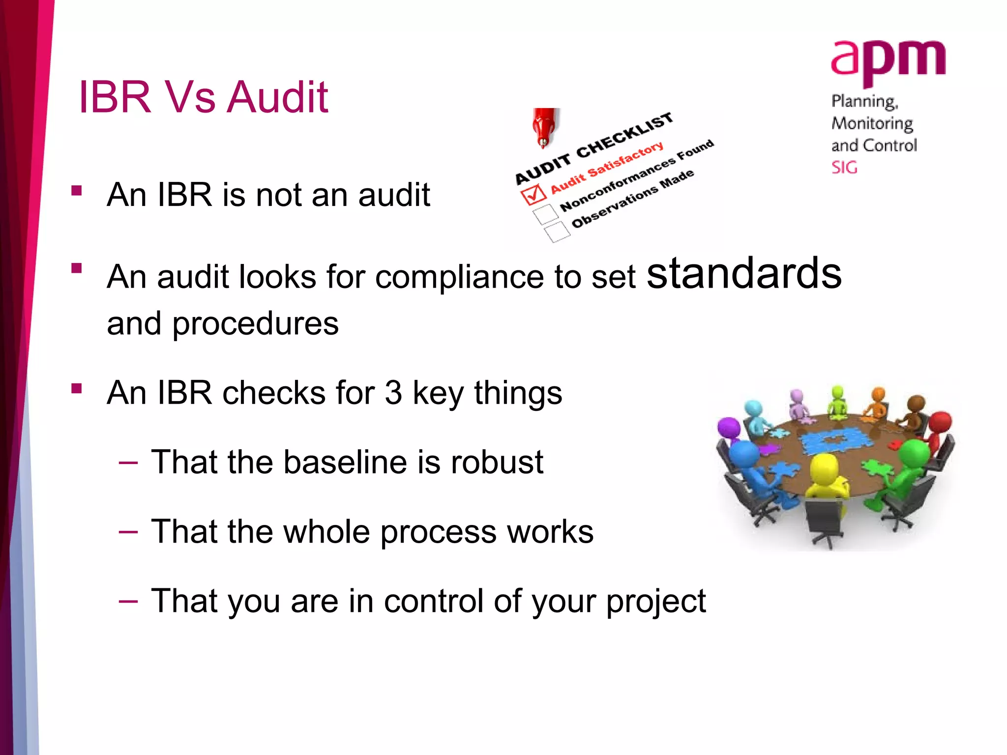 Project Challenge: A Guide to Conducting Integrated Baseline Reviews | PPT