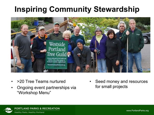 Life After Tree Inventory Inspiring Community Stewardship- Angie Di ...