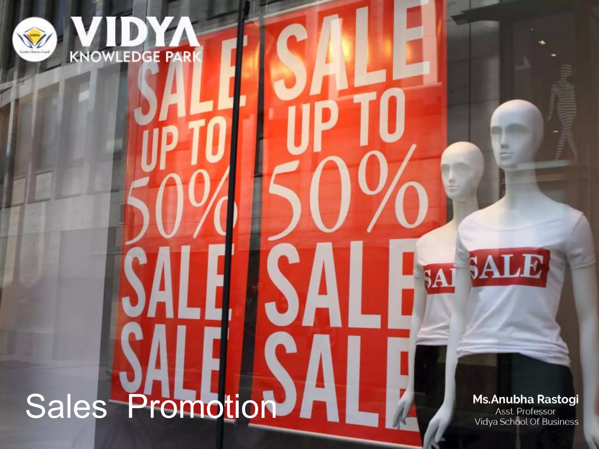 Sales Promotion in Marketing | PPTX
