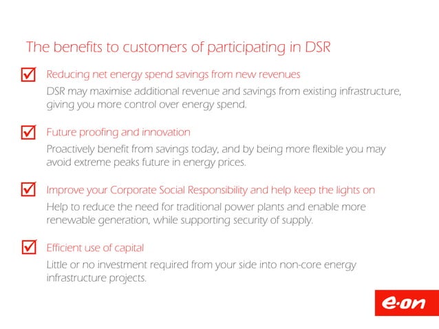 Case Study – Demand Side Response and How it Can Work for you | PPT