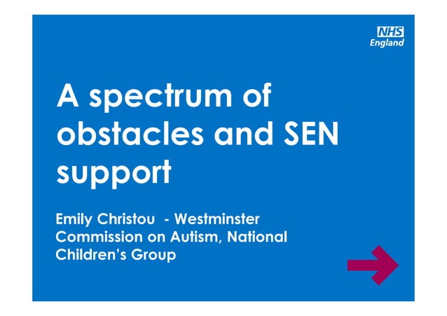 10. a spectrum of obstacles and sen support | PPT