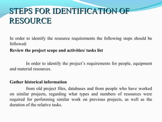 10.resources measurement and its utilization | PPT