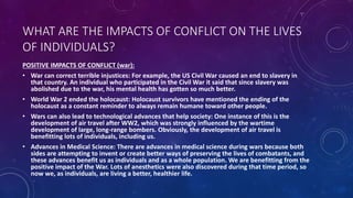Conflict and Peace Presentation | PPT
