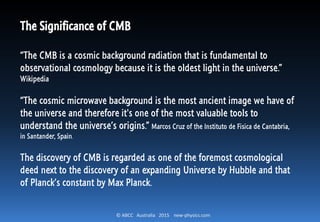 CA 10.01 Discovery of CMB (Cosmic Microwave Background) | PDF