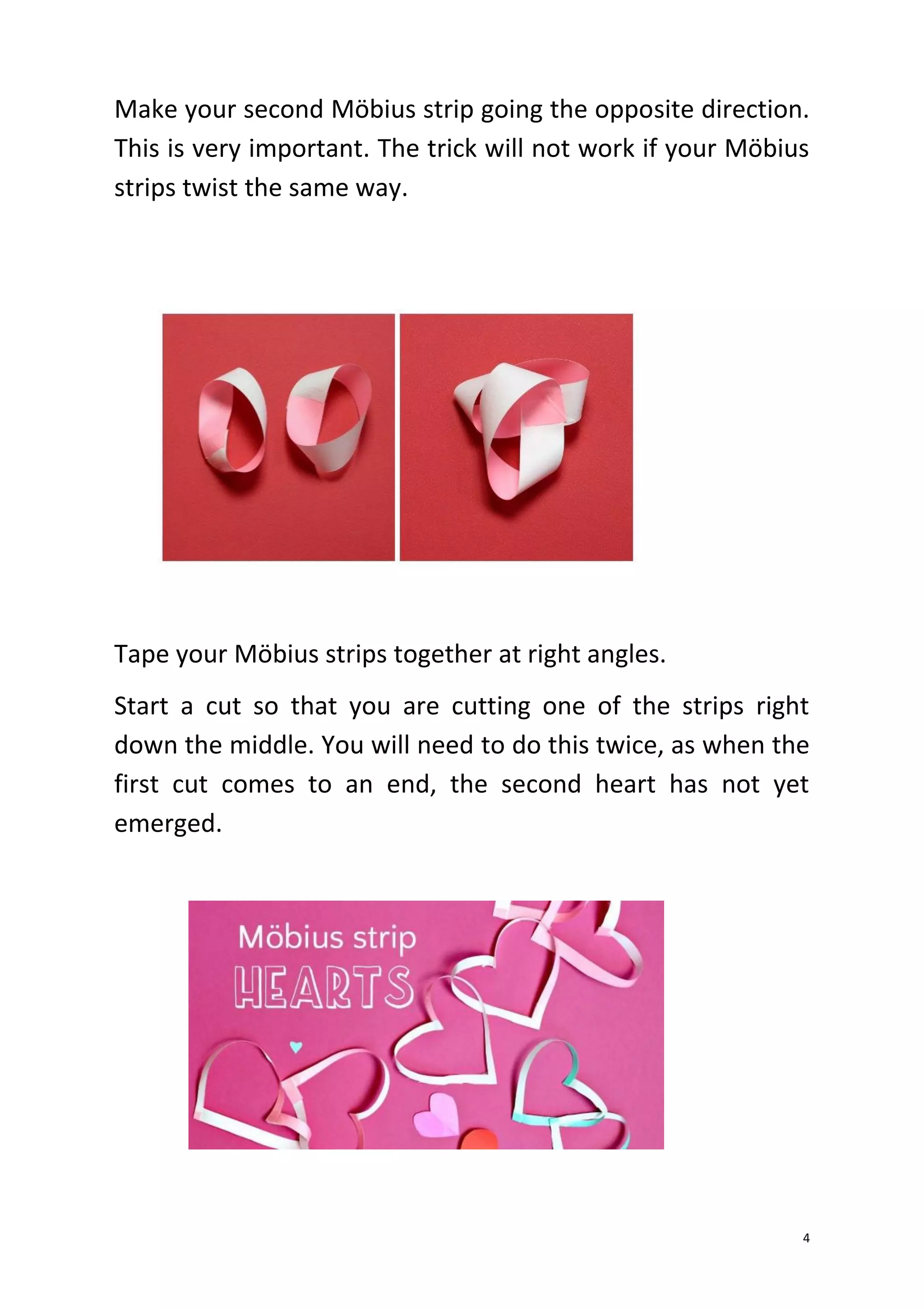How to make a möbius strip | PDF