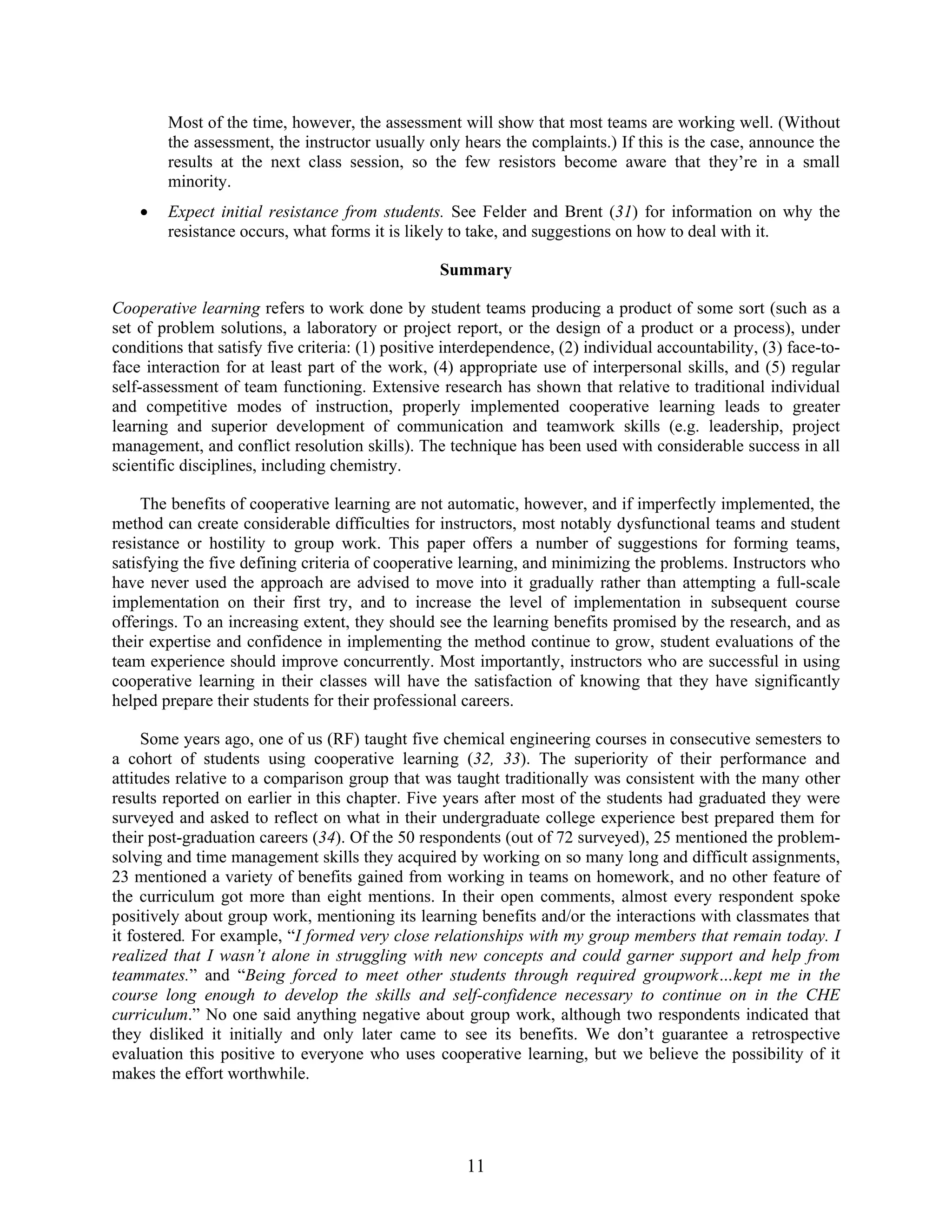 Cooperative Learning | PDF