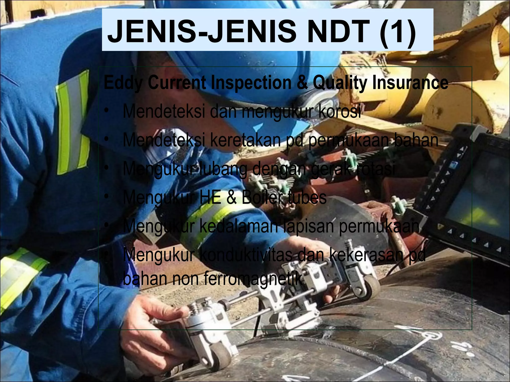 pengujian material DT dan NDT | PPT