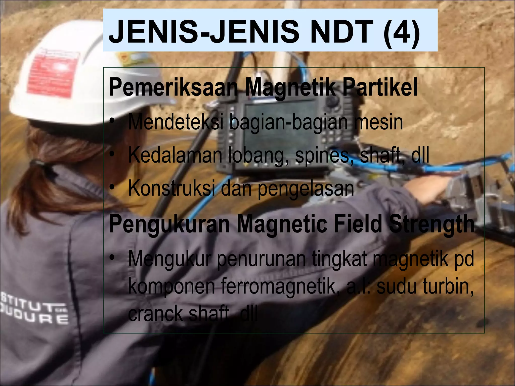 pengujian material DT dan NDT | PPT