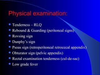 Appendicitis during pregnancy | PPT