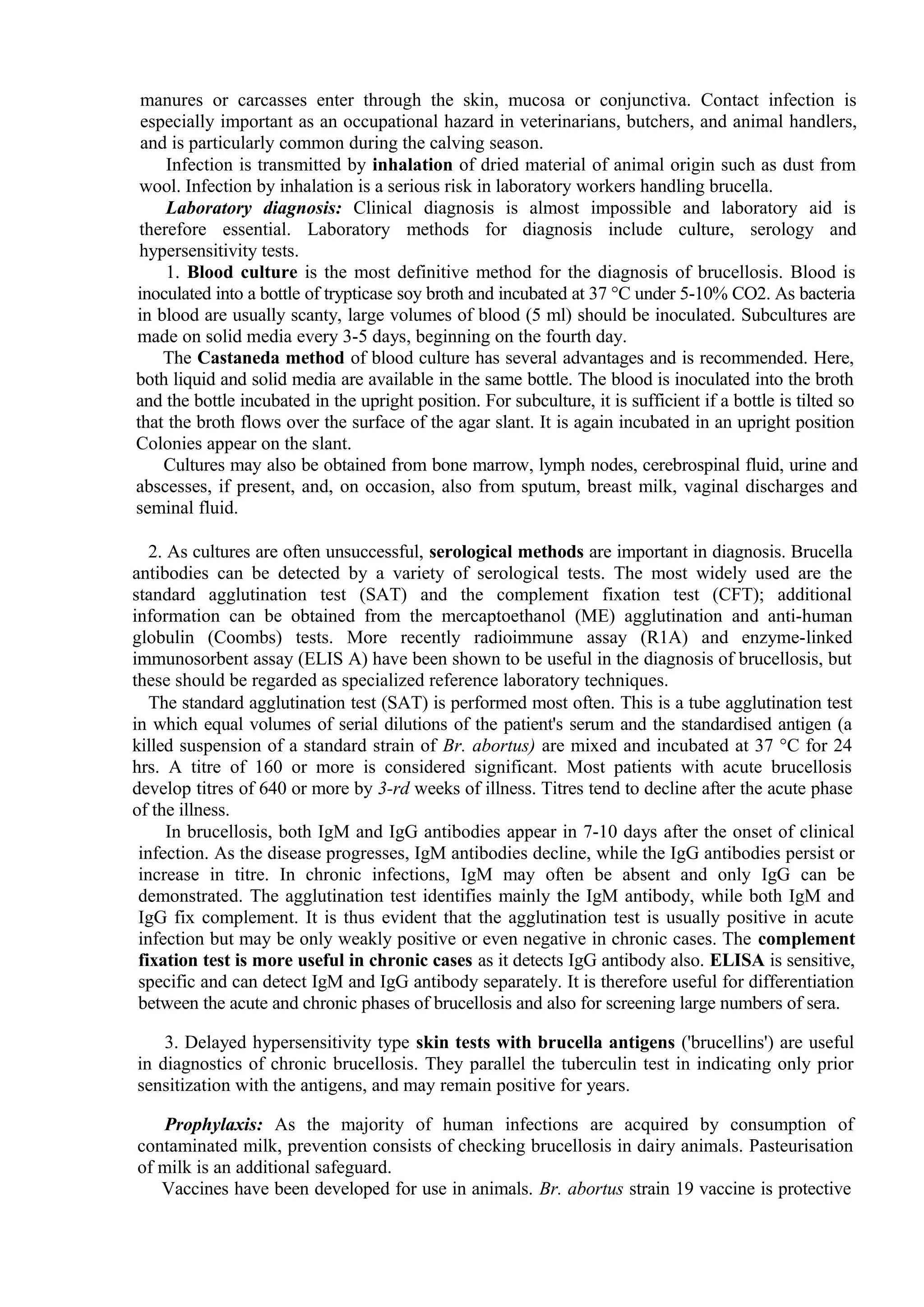 Zoonotic Infections. Bacillus Anthracis, Brucella. Brucellosis ...
