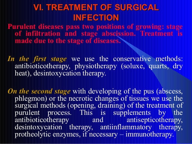 Surgical Infection Acute Purulent Infection Of Skin And Cellular Spases