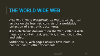 10. the world wide web | PPTX