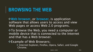 10. the world wide web | PPTX