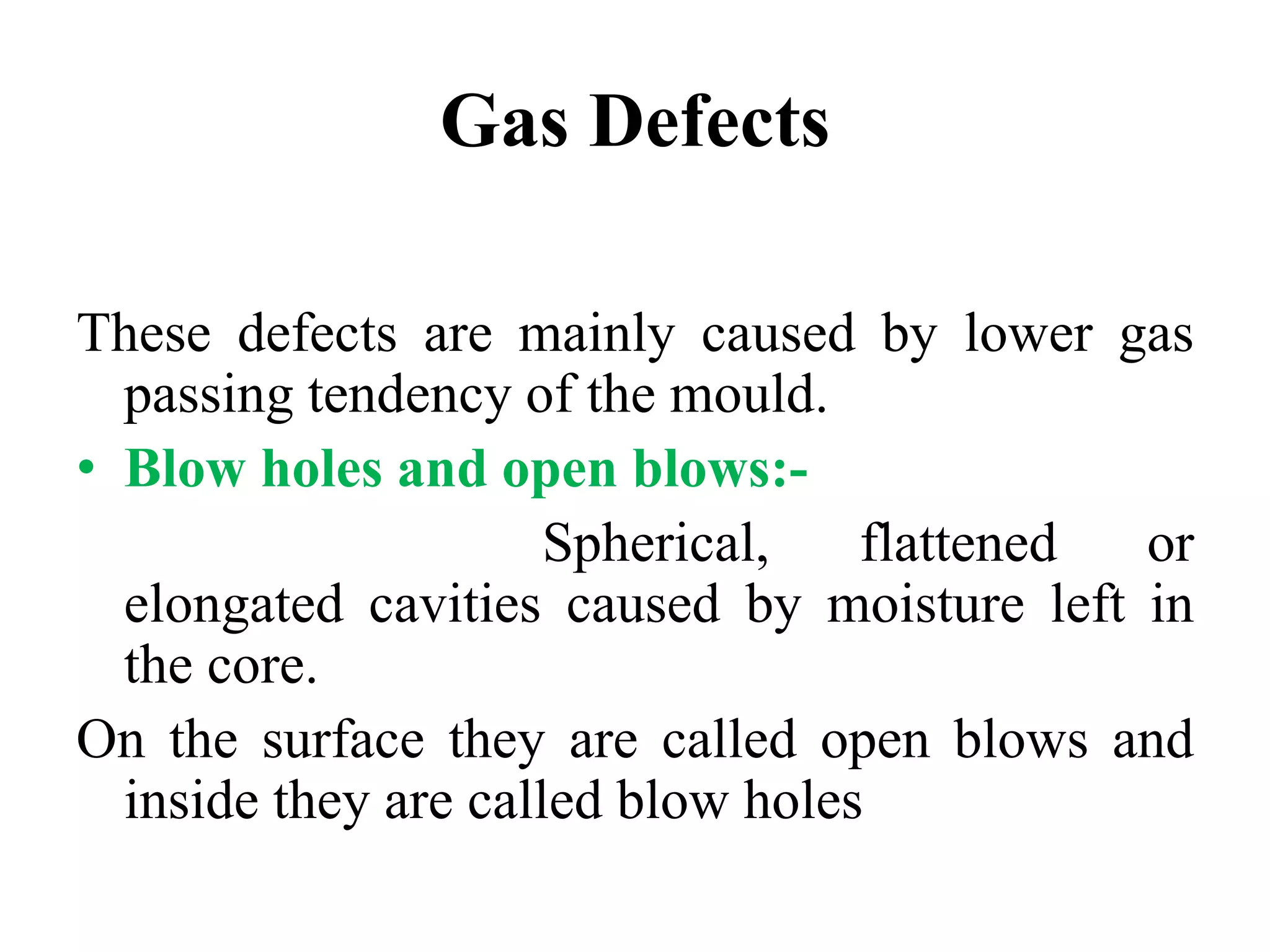 10.casting defects | PPTX