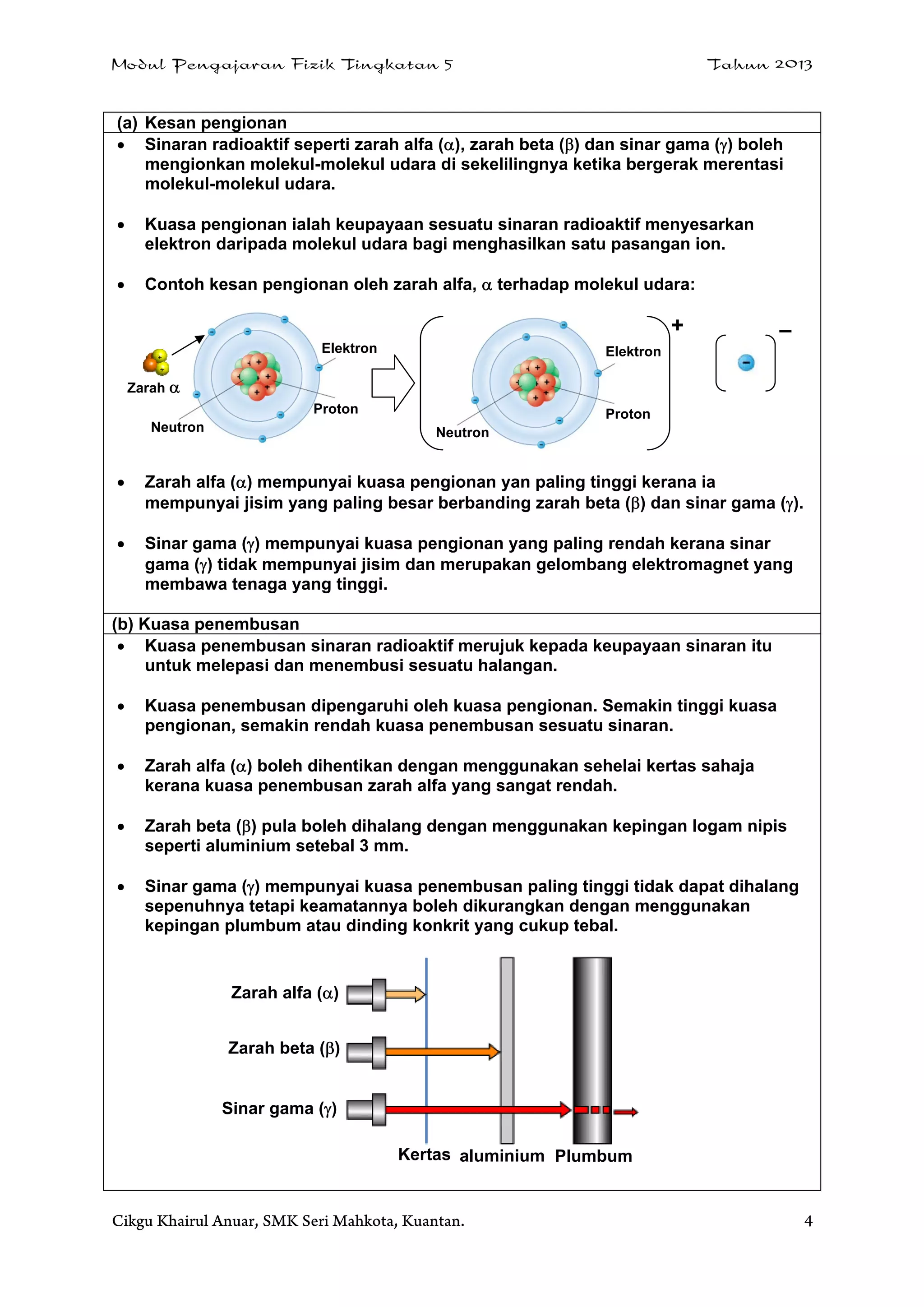 10.0 keradioaktifan | PDF